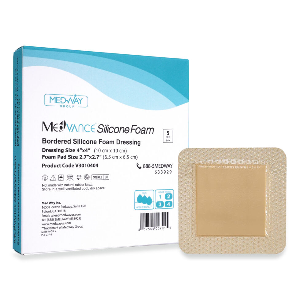 MedVance® Bordered Silicone Foam Dressing