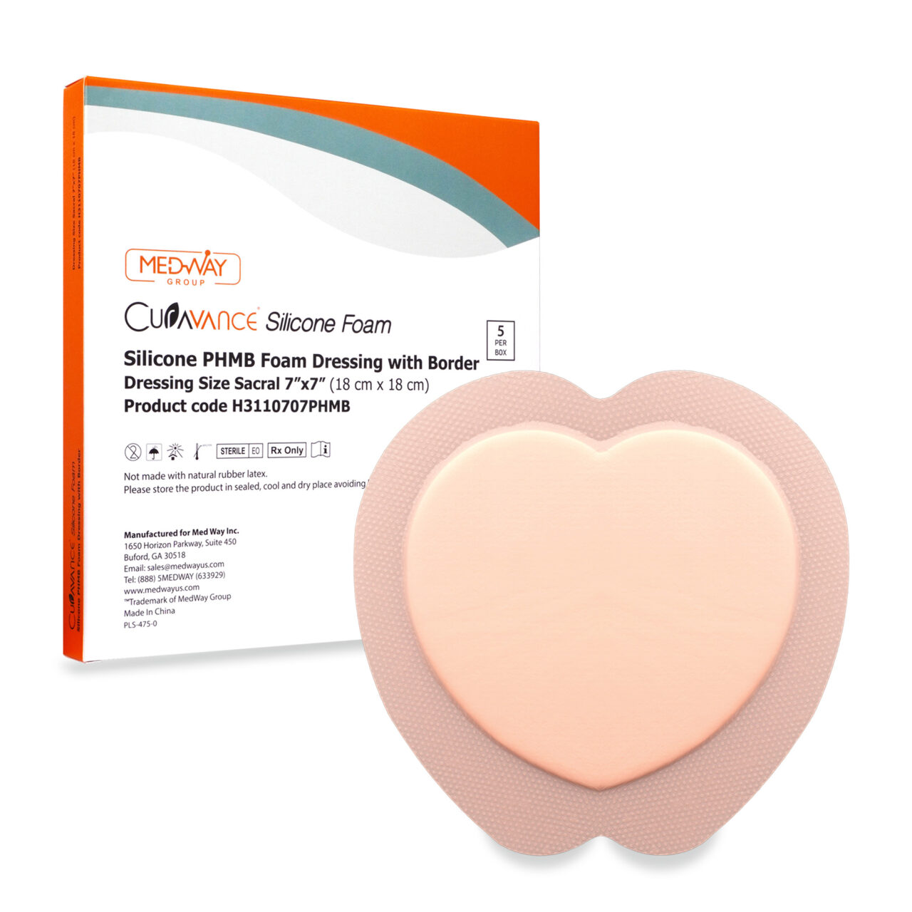 CuraVance™ Foam Ag Dressings - MedWay Group